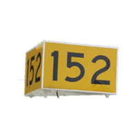 76. LED Triangle Aircraft Stand Identification Sign – TS-AIRSAFE